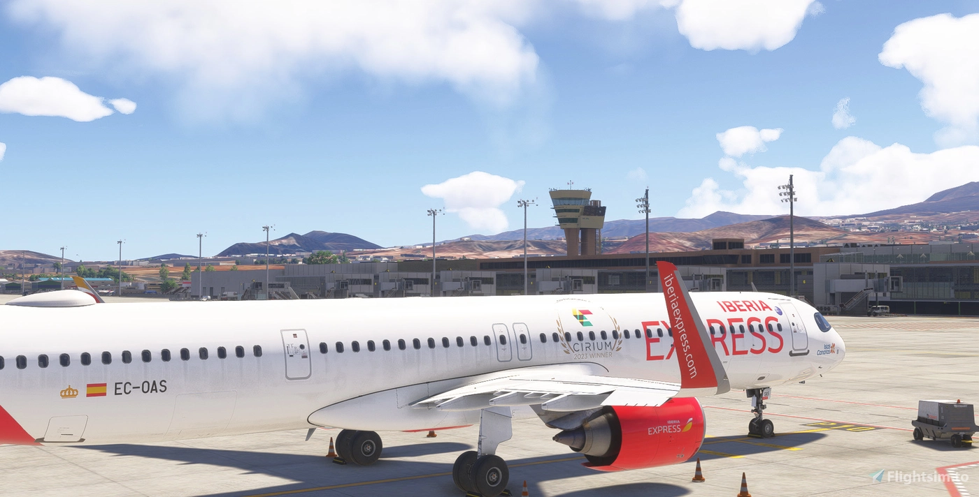 FsLabs A321 NEO IBERIA EXPRESS EC-OAS "ISLAS CANARIAS" pour Microsoft ...