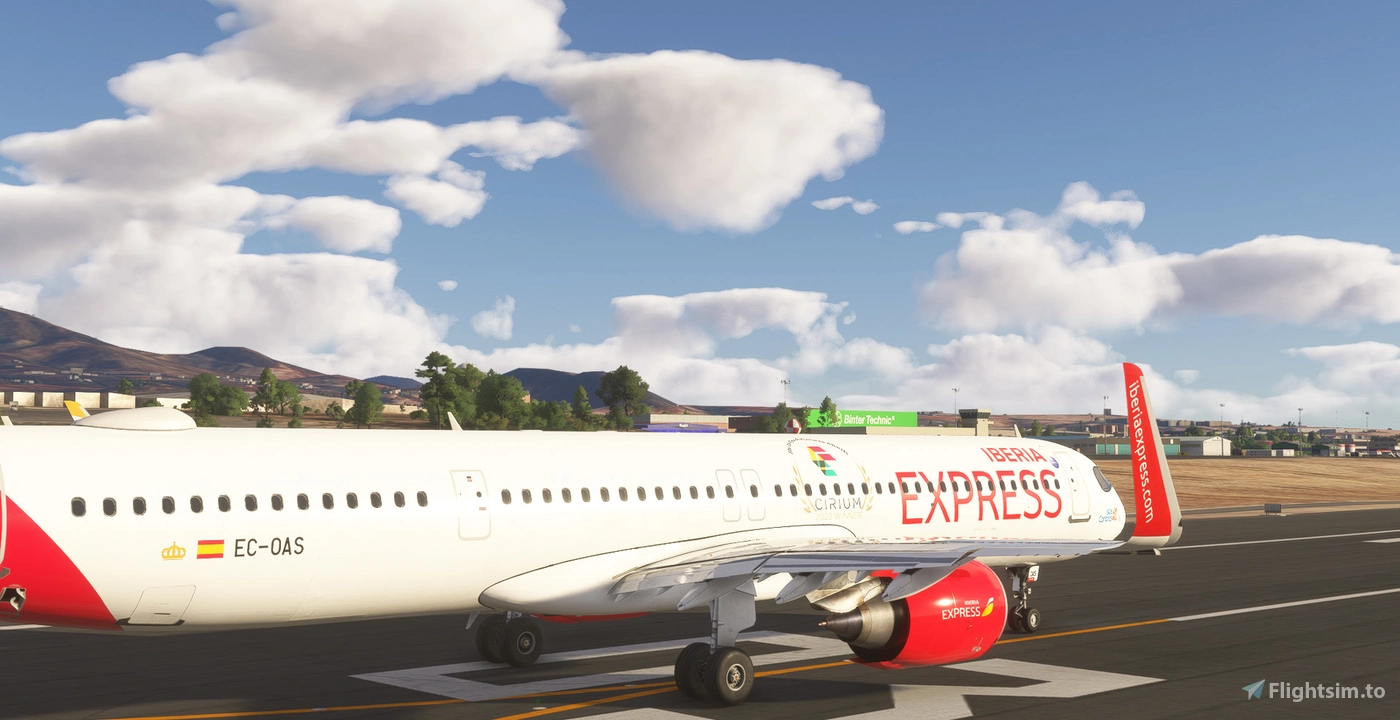 FsLabs A321 NEO IBERIA EXPRESS EC-OAS "ISLAS CANARIAS" for Microsoft ...