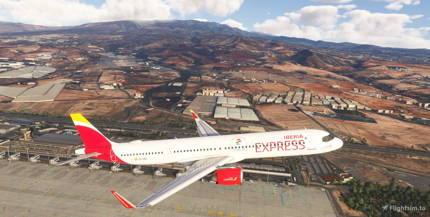 FsLabs A321 NEO IBERIA EXPRESS EC-OAS "ISLAS CANARIAS" for Microsoft ...