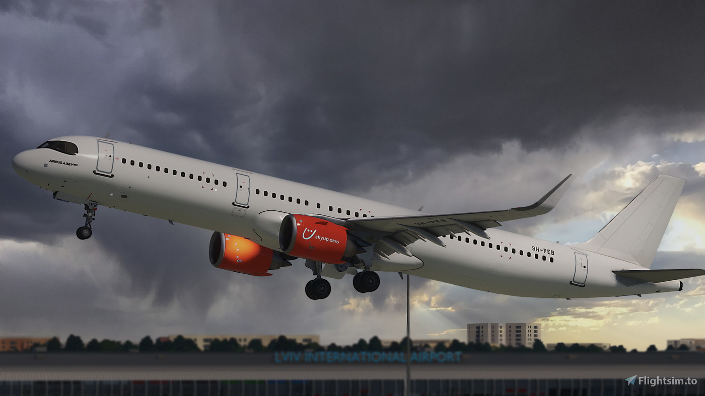 SkyUp Airlines Pack | FSLabs A321neo para Microsoft Flight Simulator | MSFS