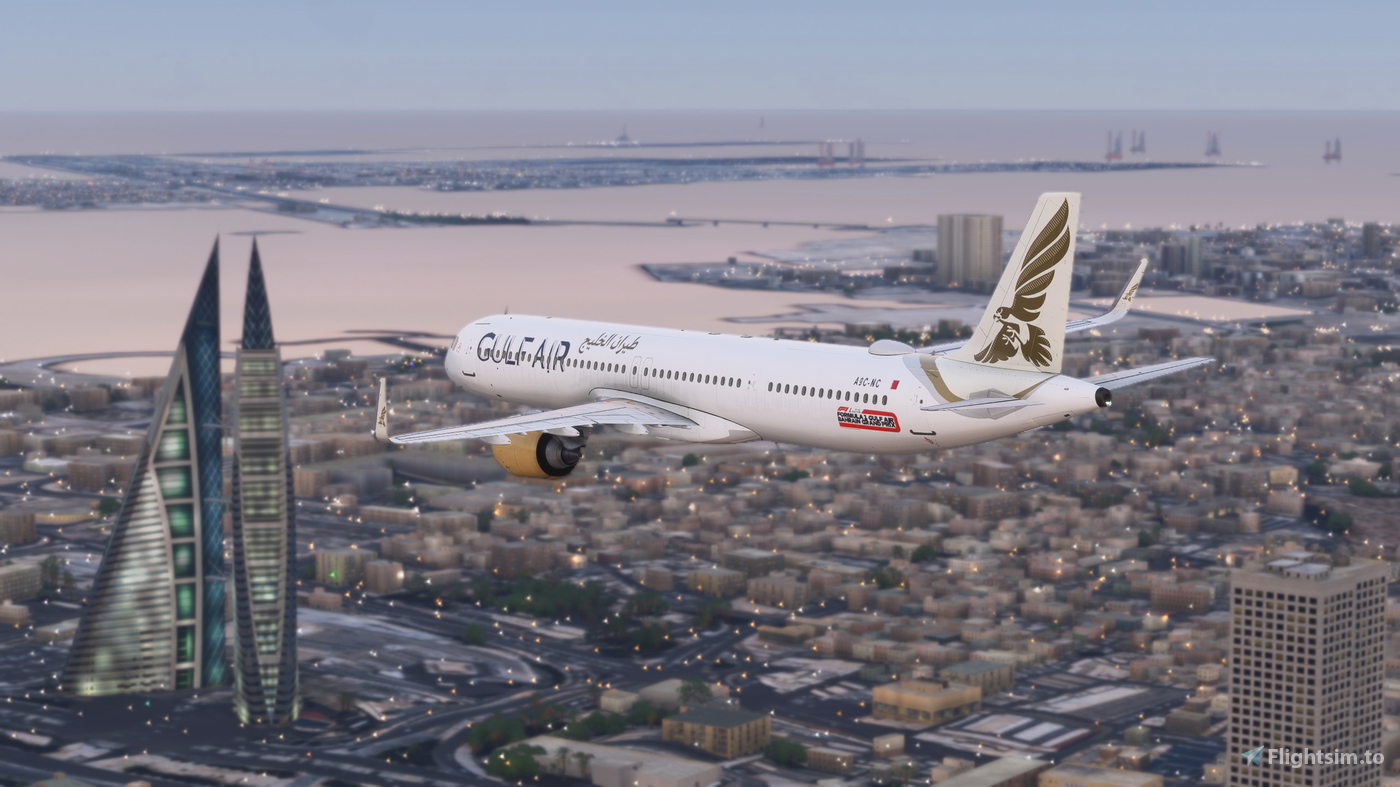 FSLabs A321Neo GulfAir Bahrain (A21N - GFA) for Microsoft Flight ...
