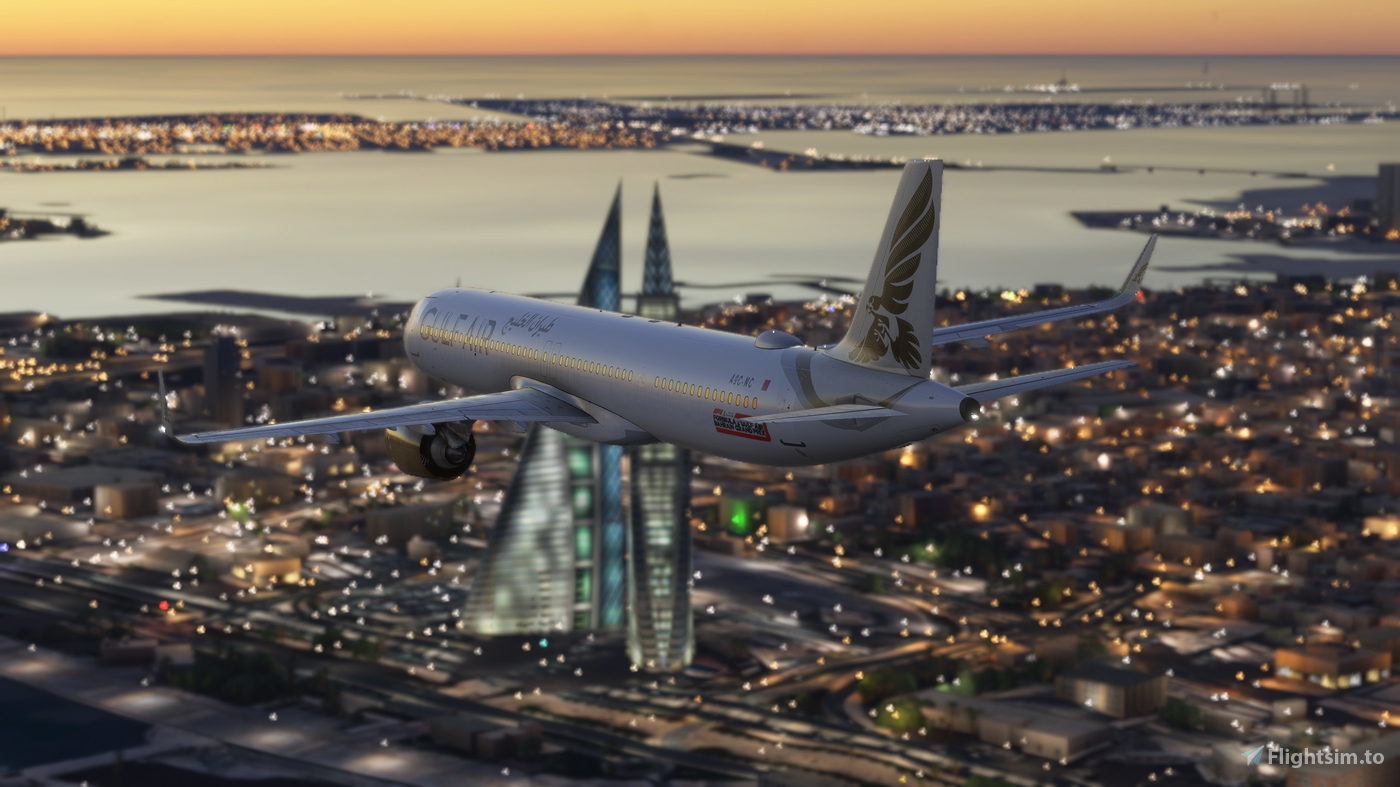FSLabs A321Neo GulfAir Bahrain (A21N - GFA) for Microsoft Flight ...