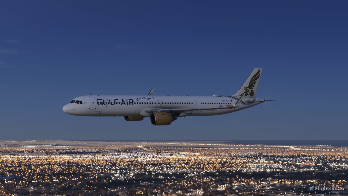 FSLabs A321Neo GulfAir Bahrain (A21N - GFA) for Microsoft Flight ...