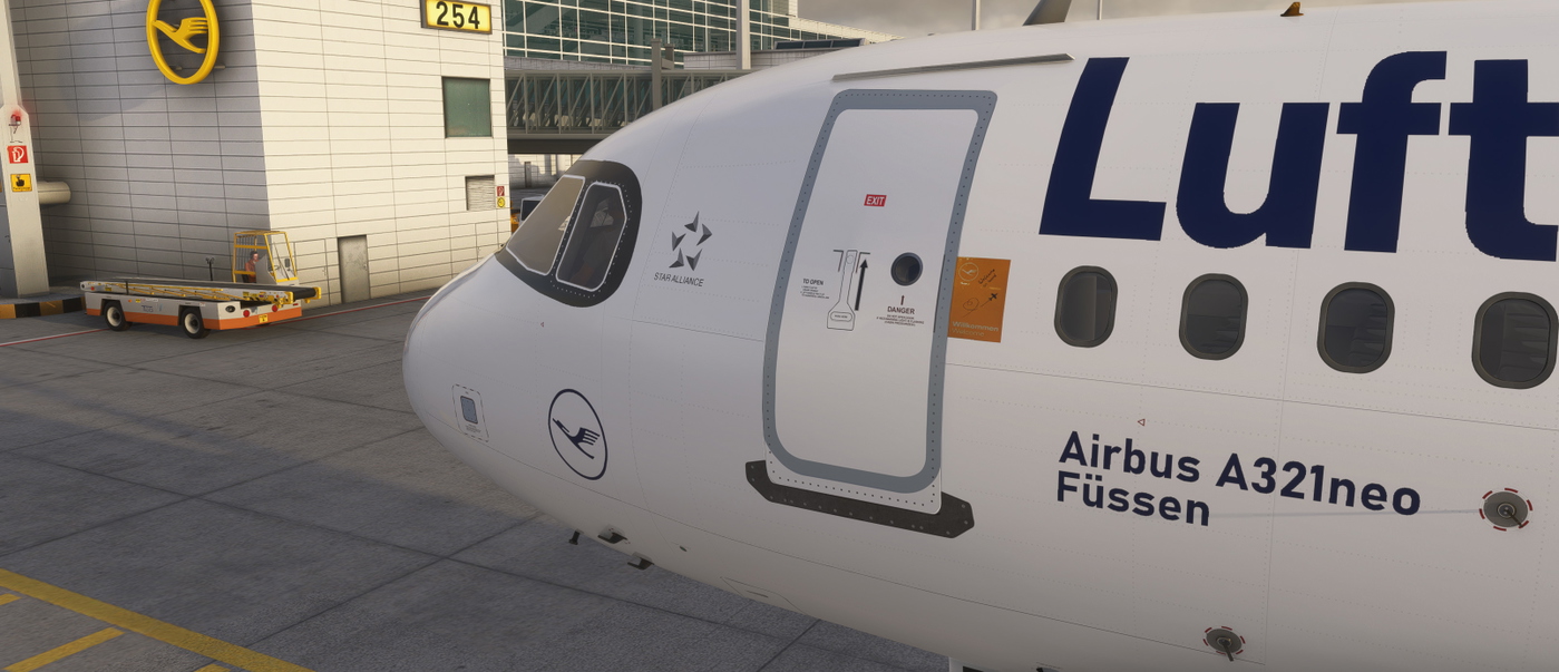 FsLabs A321neo NX Lufthansa Pack (D-AIEJ and D-AIEL) based at Munich 8K ...