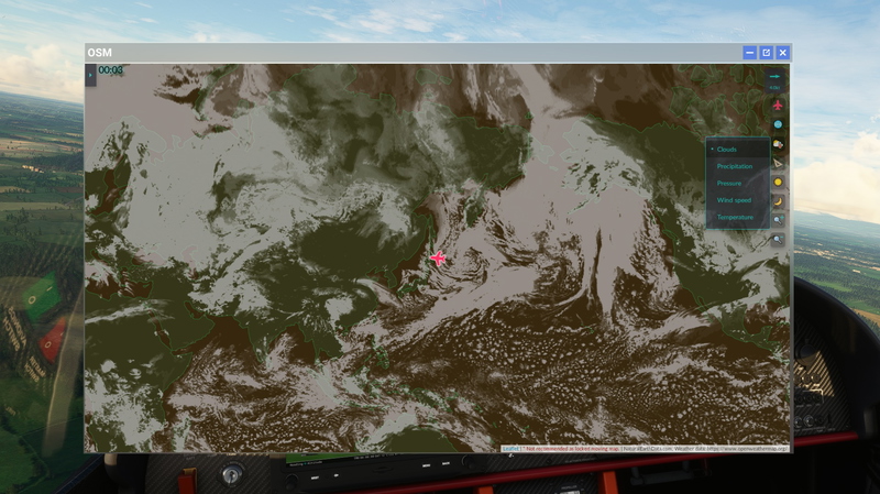 FSPM/OSM VFR Map pour Microsoft Flight Simulator | MSFS