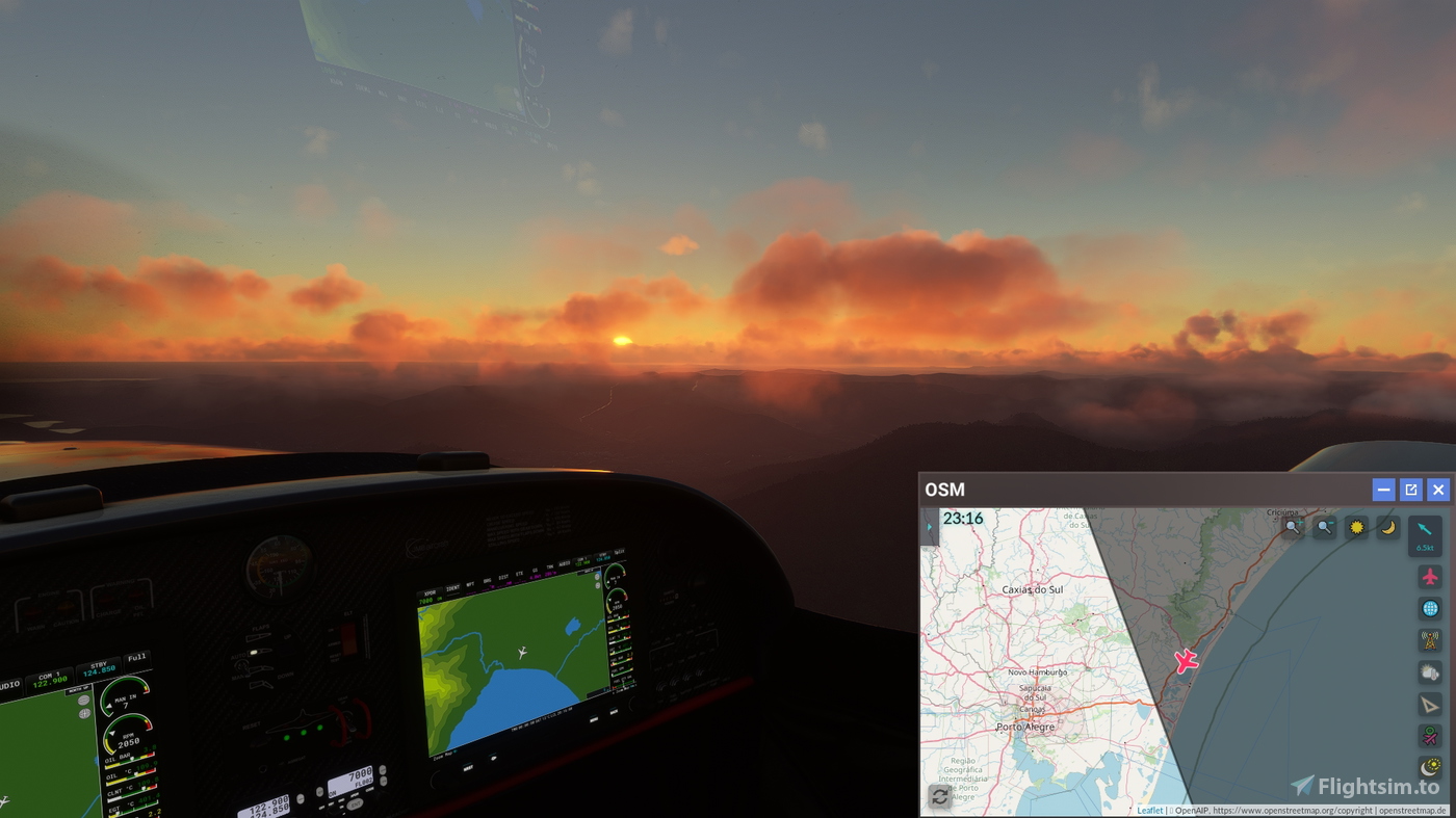 FSPM/OSM VFR Map のために Microsoft Flight Simulator | MSFS