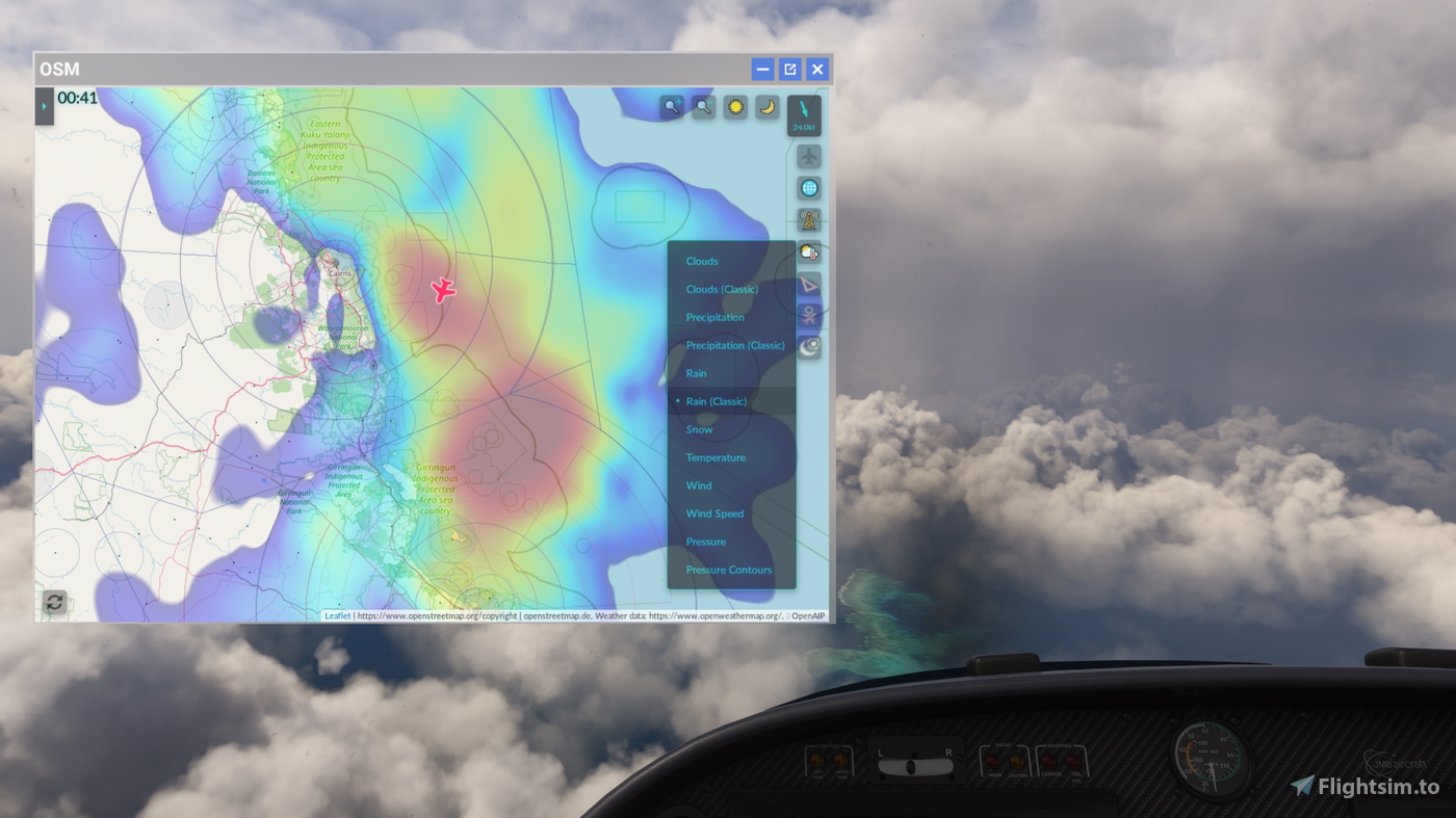 FSPM/OSM VFR Map for Microsoft Flight Simulator | MSFS