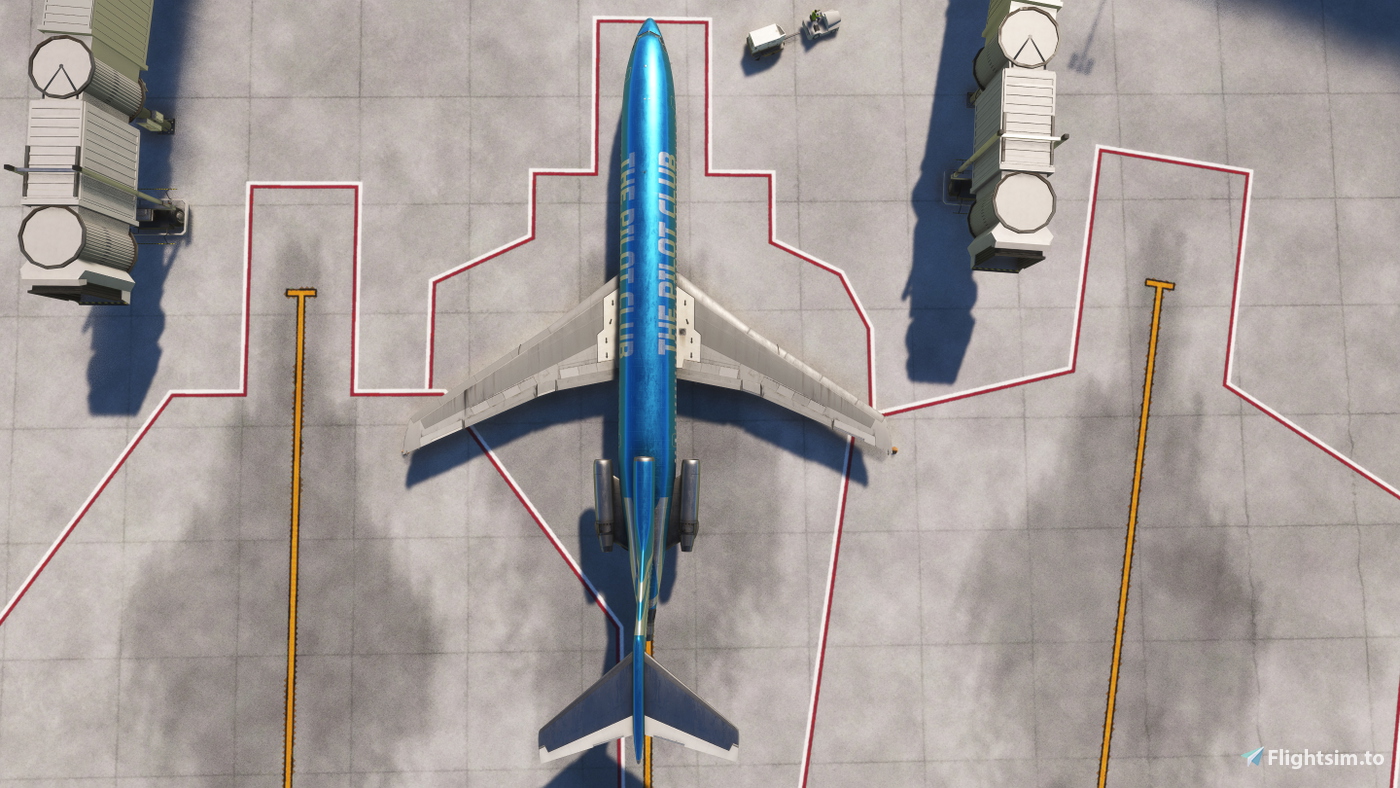 FSS B727 Passenger - TPC 4K Livery のために Microsoft Flight Simulator | MSFS