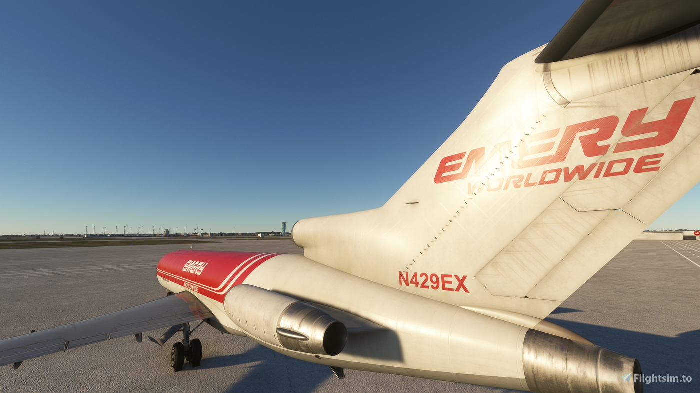 FSS B727F EMERY WORLDWIDE for Microsoft Flight Simulator | MSFS