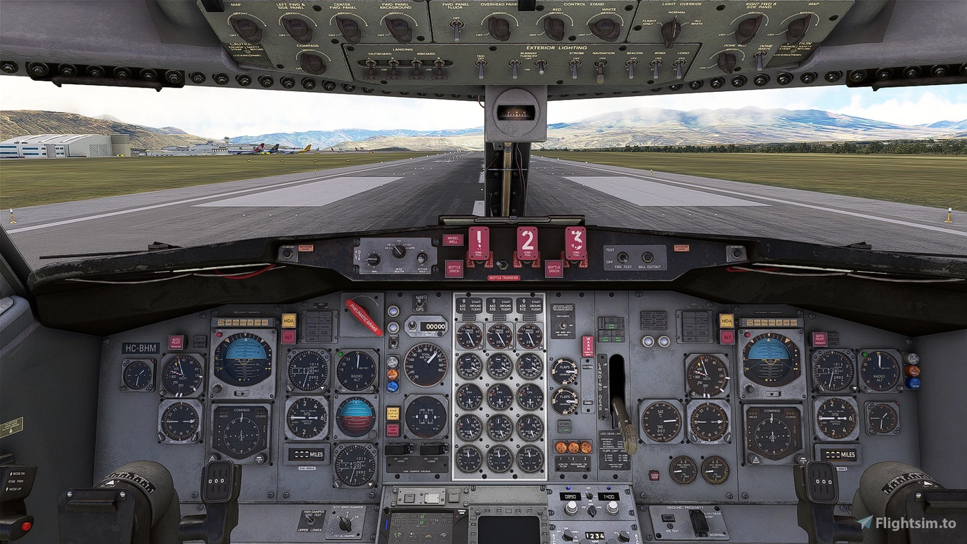 [FSS Boeing 727-200] Cockpit Textures Replacement pack PAX / Cargo for ...