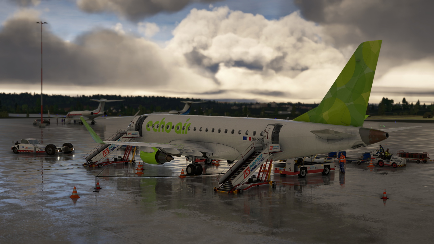 FSS E175| Echo Air (Fictional) for Microsoft Flight Simulator | MSFS