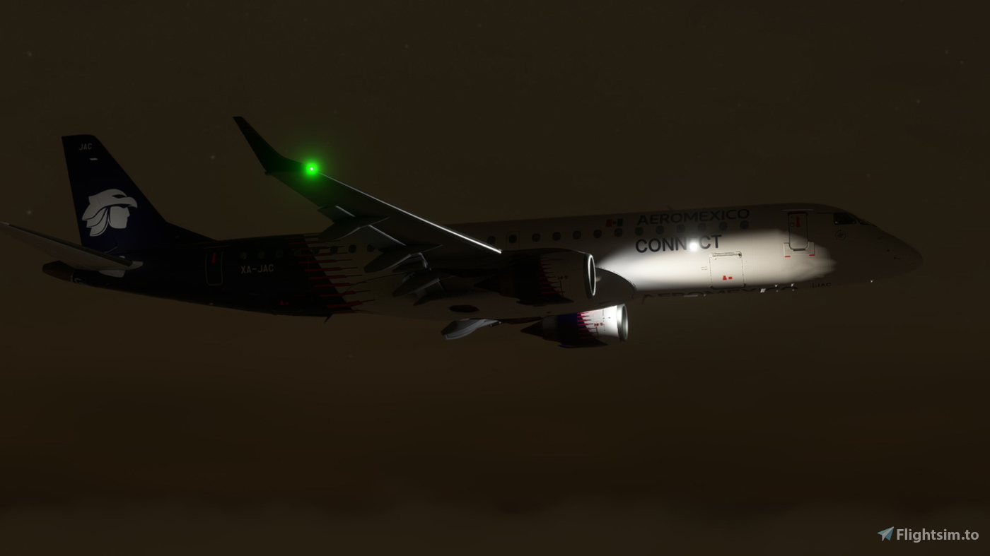 FSS E190 AeroMexico Connect (XA-JAC / Actual Livery) for Microsoft ...