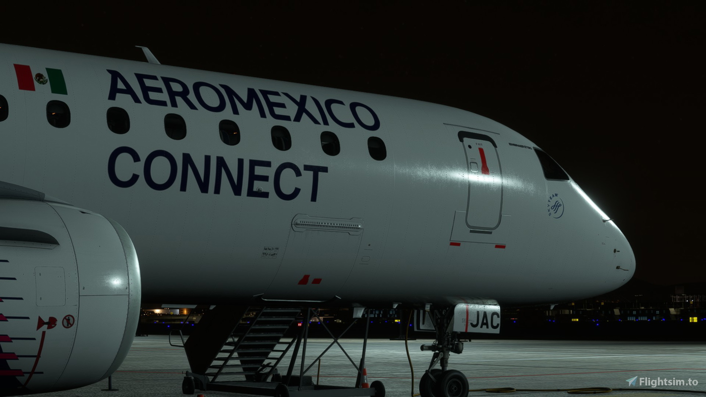 FSS E190 AeroMexico Connect (XA-JAC / Actual Livery) for Microsoft ...