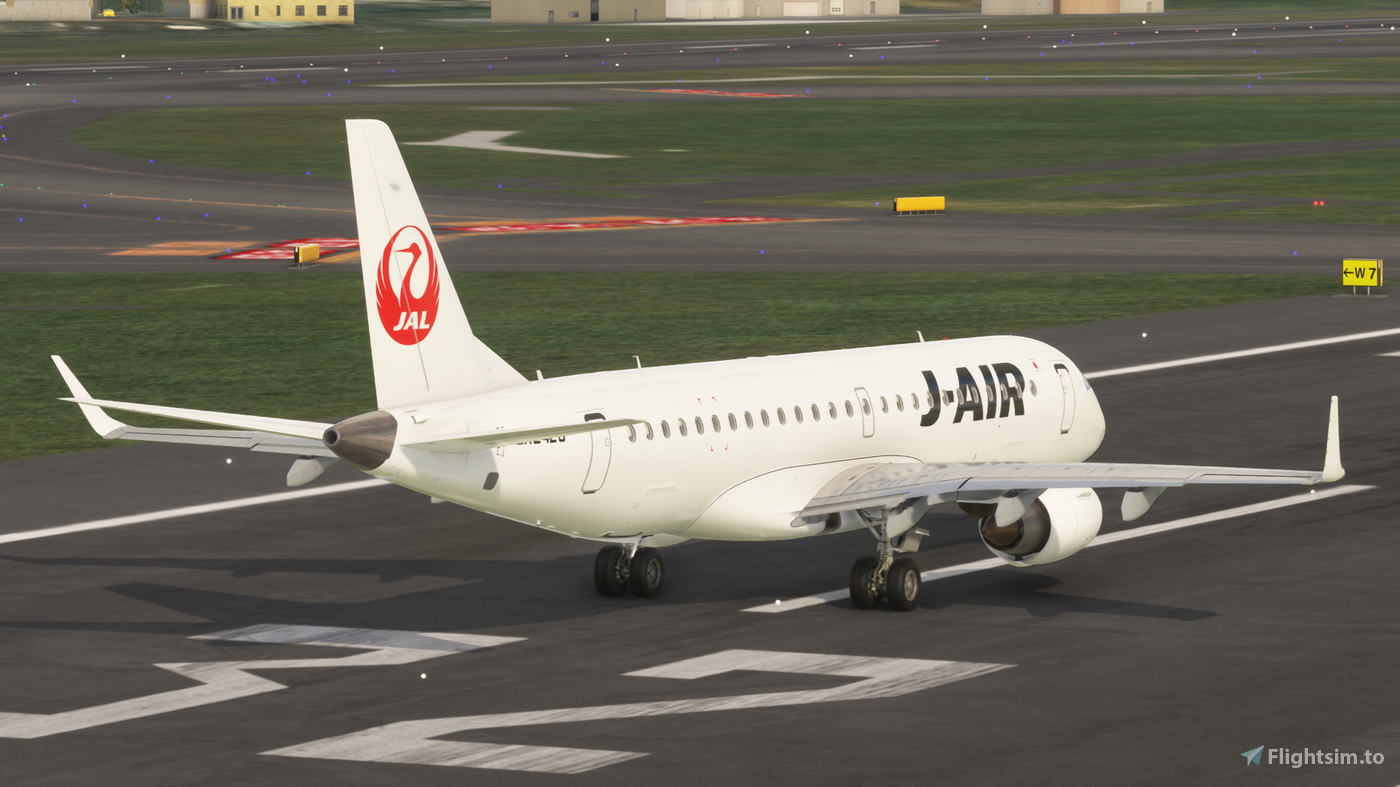 FSS E190 J-Air | Cabin | 4K for Microsoft Flight Simulator | MSFS