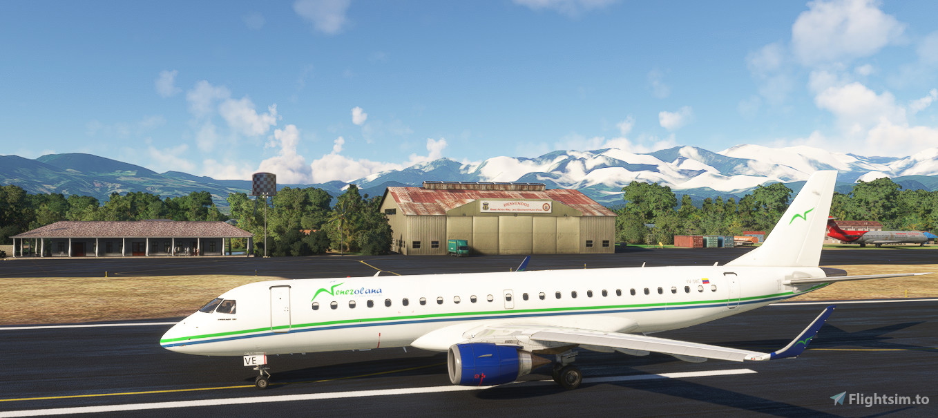 FSS Embraer 190 Venezolana Airlines (fictional) per Microsoft Flight ...