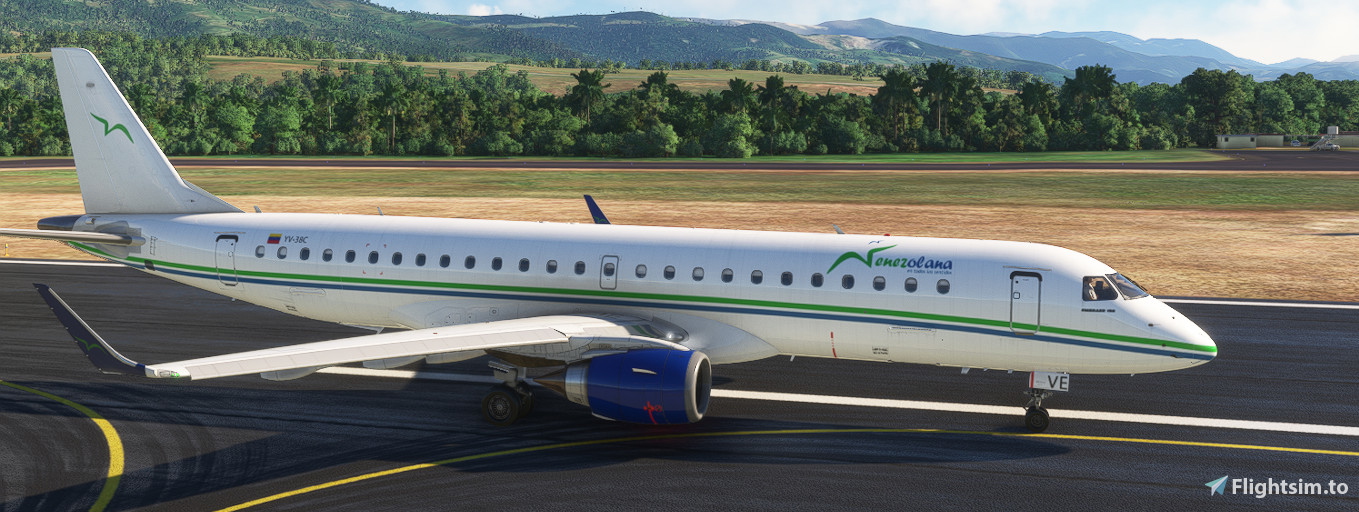 FSS Embraer 190 Venezolana Airlines (fictional) 对于 Microsoft Flight ...