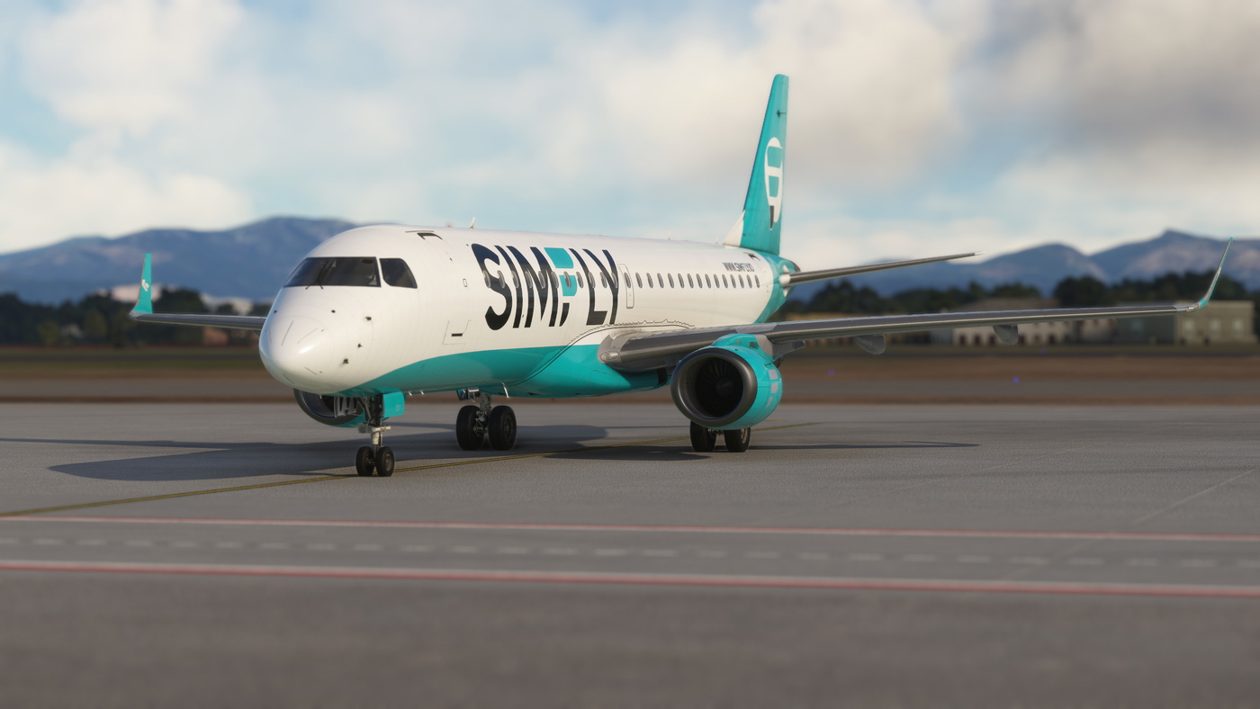 [FSS] SimFly EMBRAER E-190 livery for Microsoft Flight Simulator | MSFS