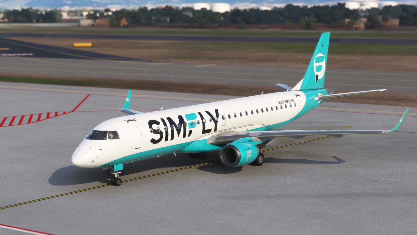 [FSS] SimFly EMBRAER E-190 livery for Microsoft Flight Simulator | MSFS