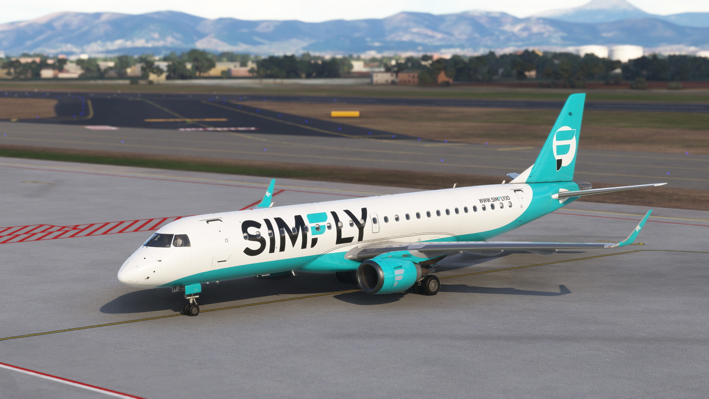 [FSS] SimFly EMBRAER E-190 livery for Microsoft Flight Simulator | MSFS