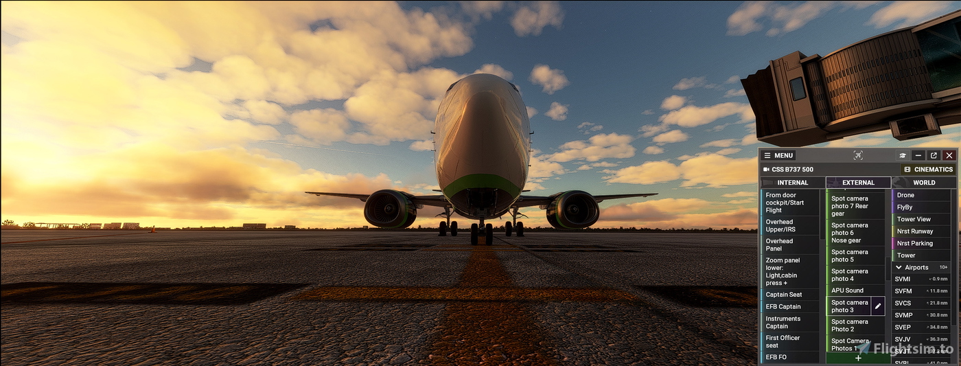 Full pack of Chaseplane Views for CSS 737 for Microsoft Flight ...