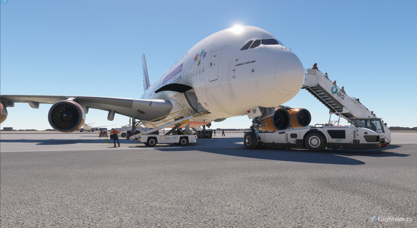 FBW A380 Emirates Foundation para Microsoft Flight Simulator | MSFS