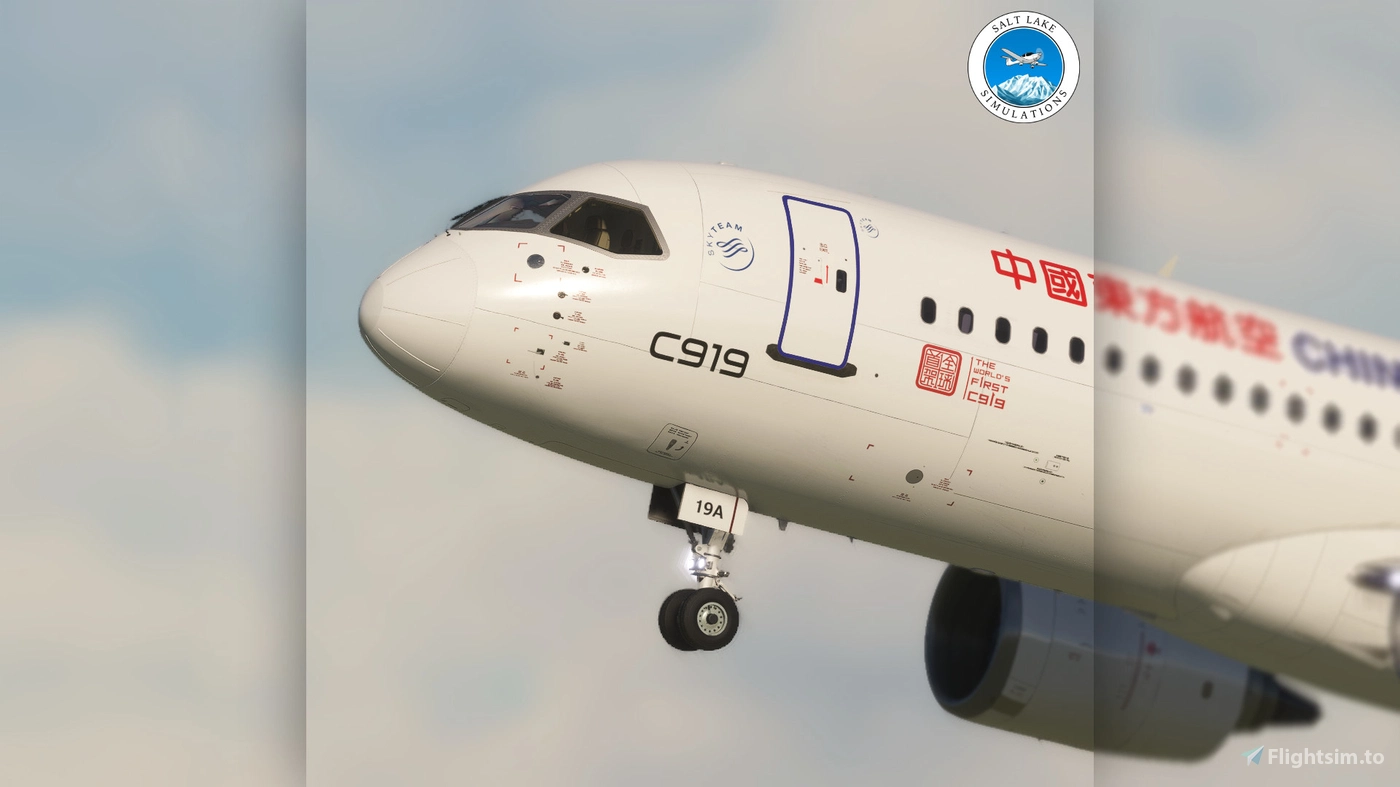 FYCYC C919 | China Eastern World's First C919 [中国东方航空 | 全球首架C919] w/Cabin | 8K for Microsoft ...