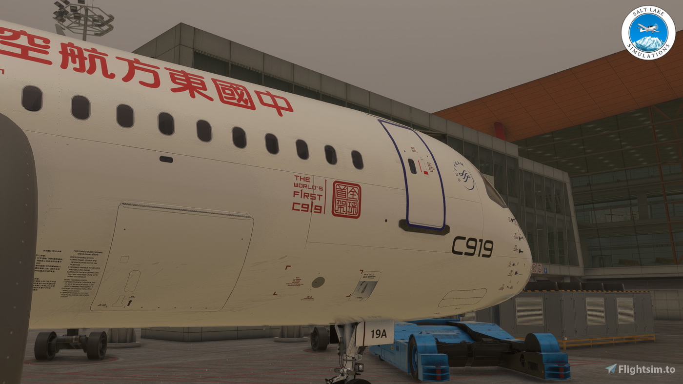 FYCYC C919 | China Eastern World's First C919 [中国东方航空 | 全球首架C919] w/Cabin | 8K para Microsoft ...