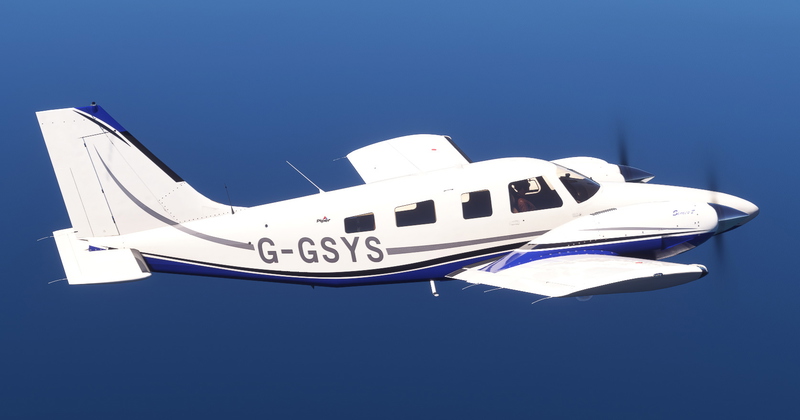 G-GSYS (Private)| Carenado Piper PA34T Seneca V [8K] for Microsoft ...