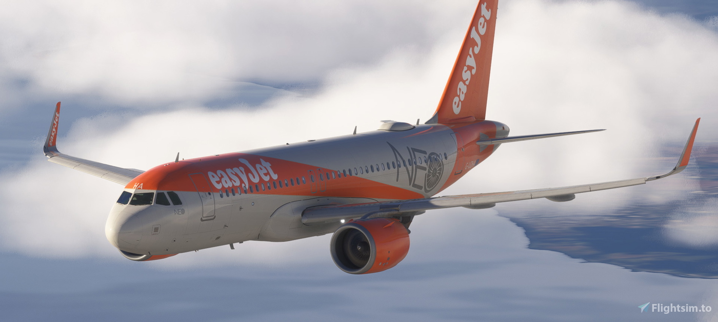G-UZHA | EasyJet "Neo sticker" | A320 NEO | 8K w/custom cabin for ...