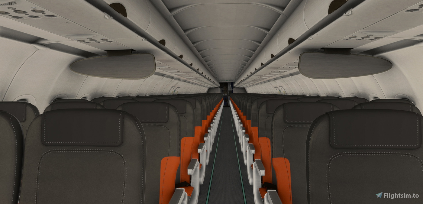 G-UZHA | EasyJet "Neo sticker" | A320 NEO | 8K w/custom cabin for ...