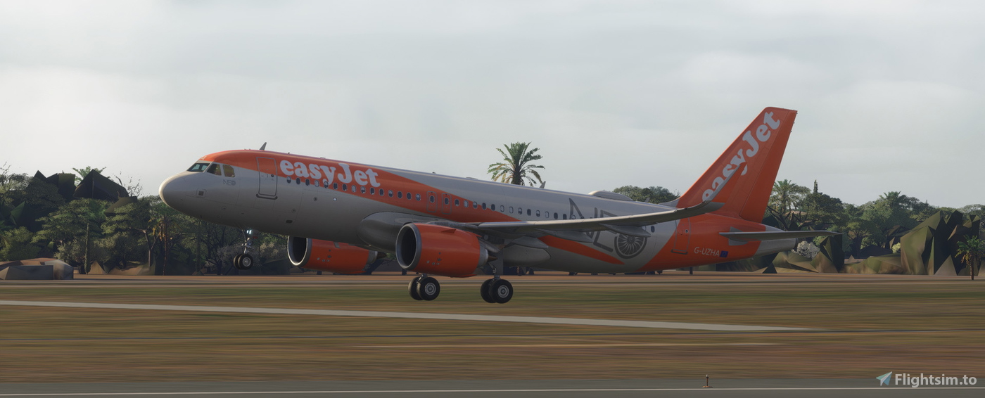 G-UZHA | EasyJet "Neo sticker" | A320 NEO | 8K w/custom cabin for ...