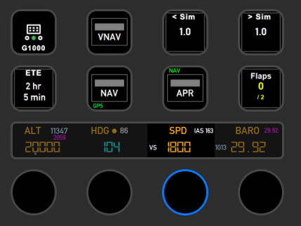 G1000 / generic profile for PilotsDeck and StreamDeck + a oldalon ...
