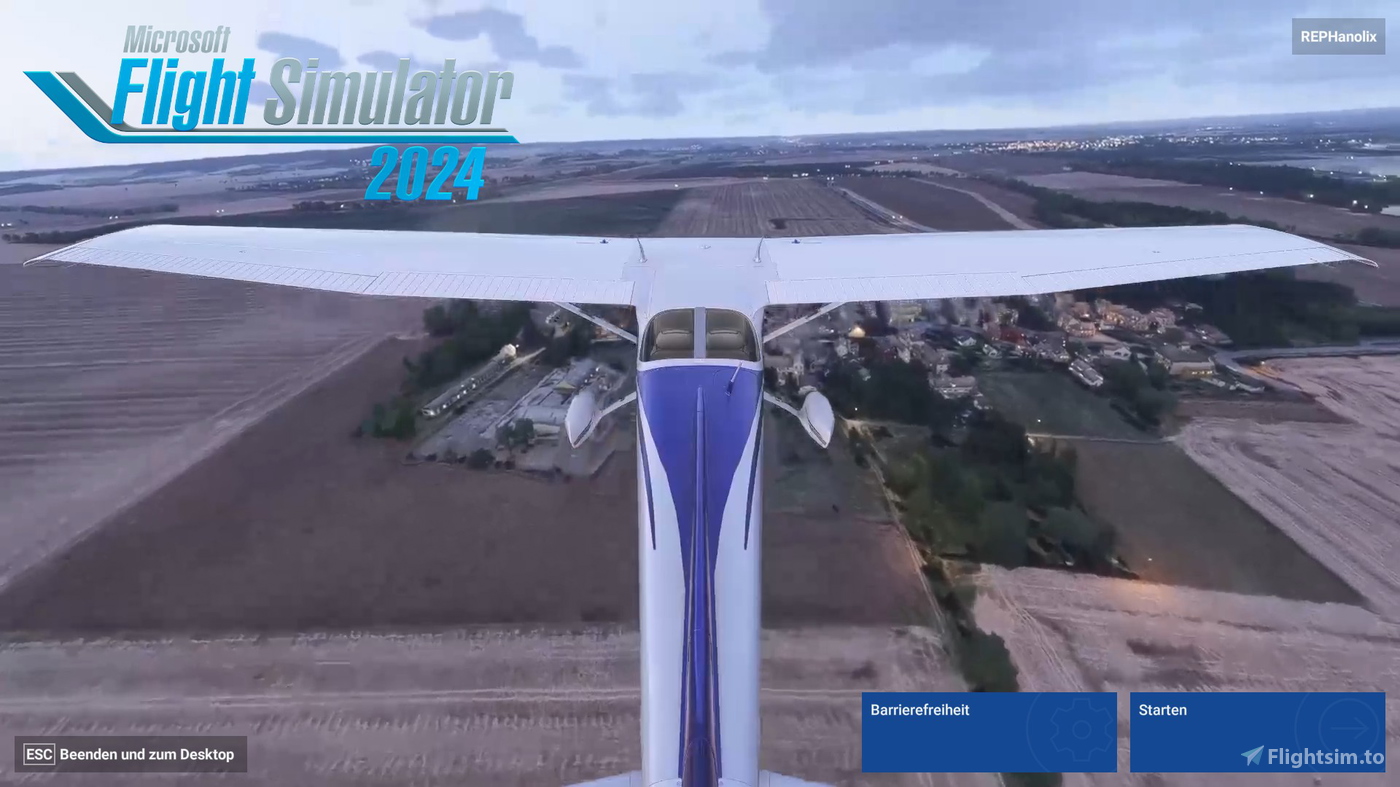 EDBS | GA Start Up Screen for Microsoft Flight Simulator | MSFS