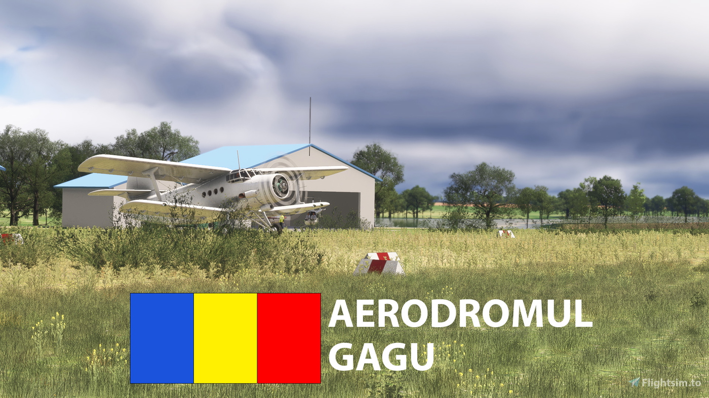 Gagu airfield for Microsoft Flight Simulator | MSFS
