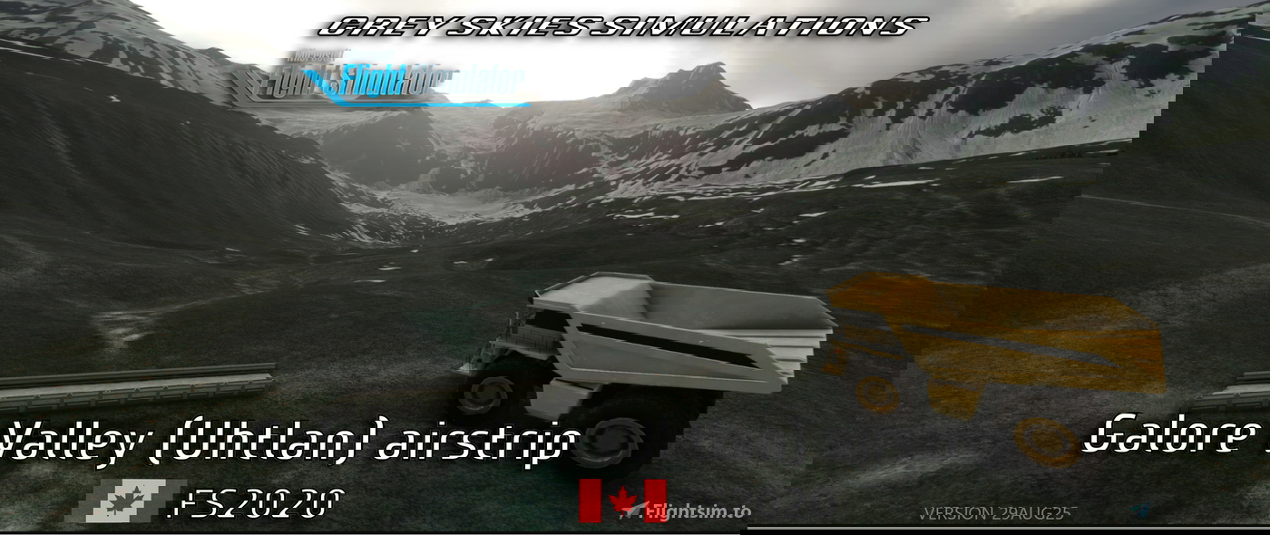 Galore Valley (Uhtlan) Airstrip, Galore Creek, British Columbia BC ...