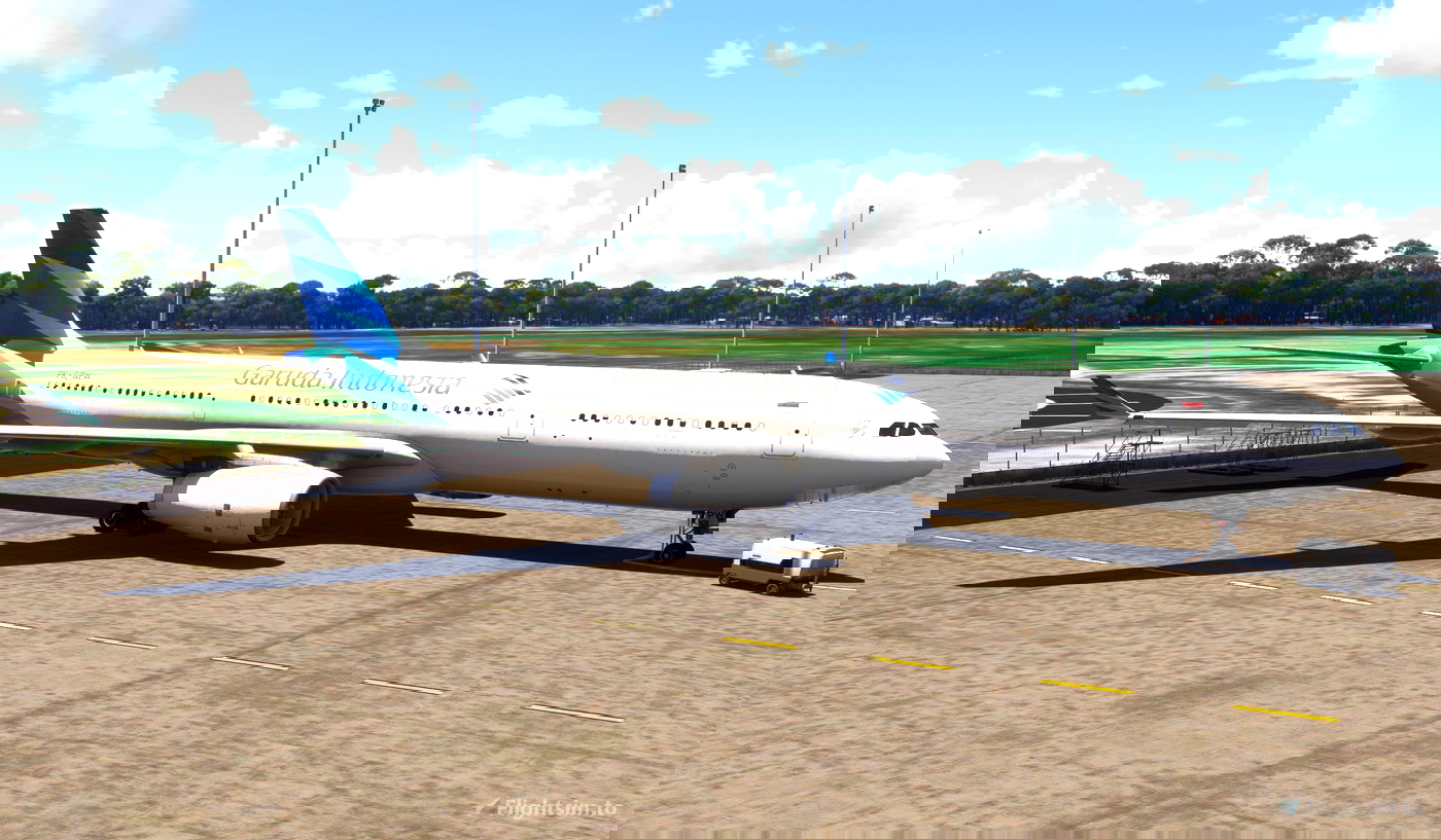 Garuda Indonesia PK-GPW for iniBuilds A330-300RR MSFS2024 für Microsoft Flight Simulator | Feed