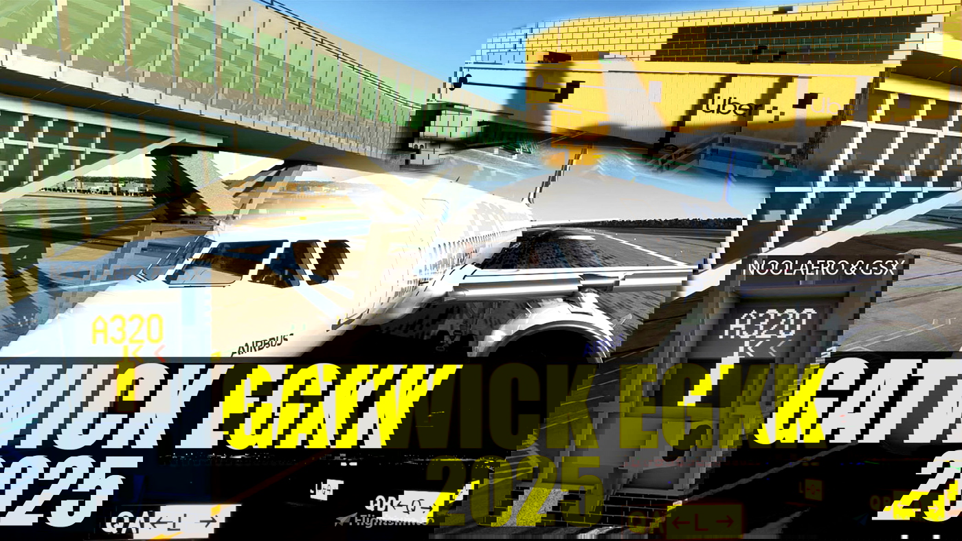 EGKK - Gatwick Airport 2025 Microsoft Flight Simulator