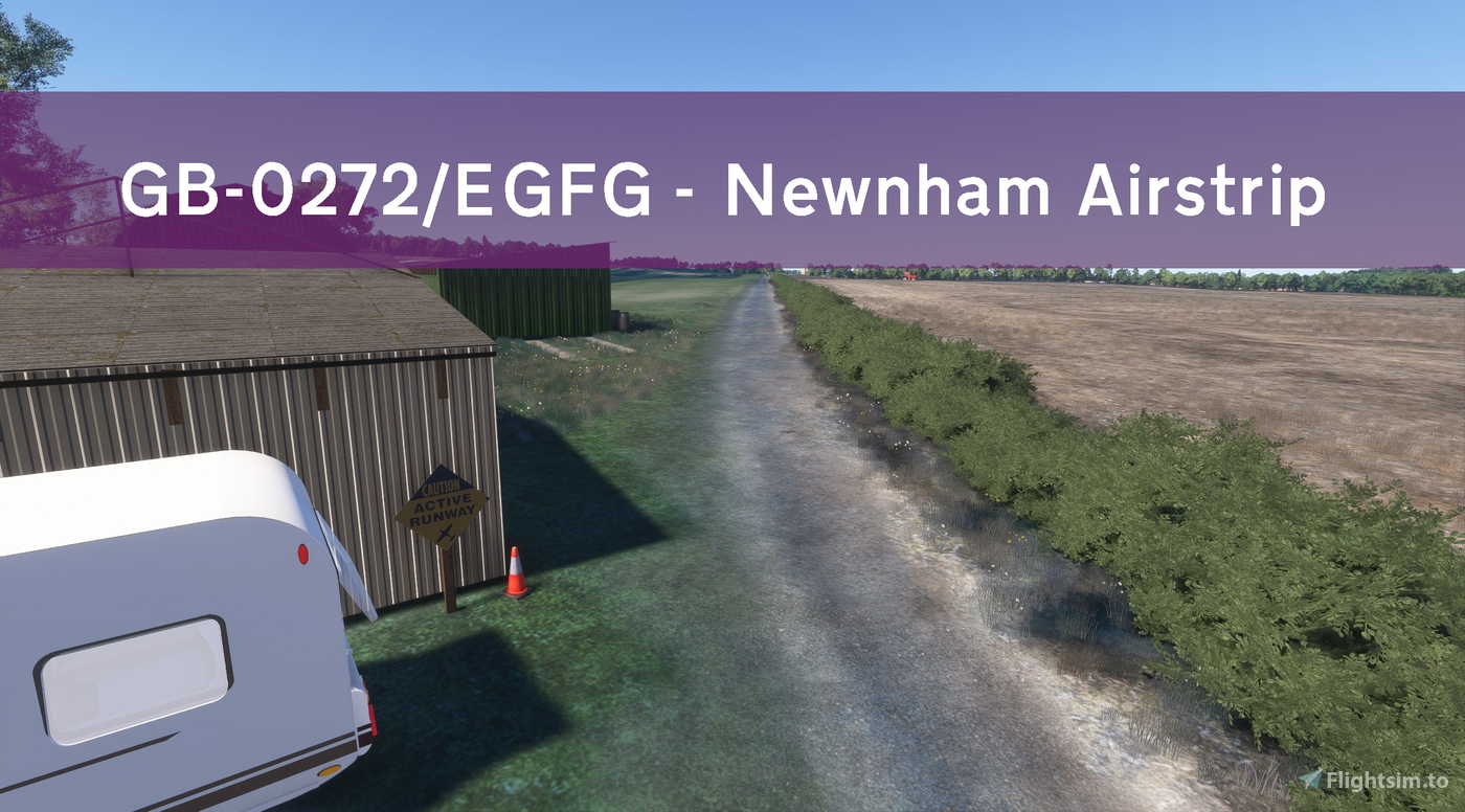 GB-0272/EGFG - Newnham Airstrip for Microsoft Flight Simulator | MSFS