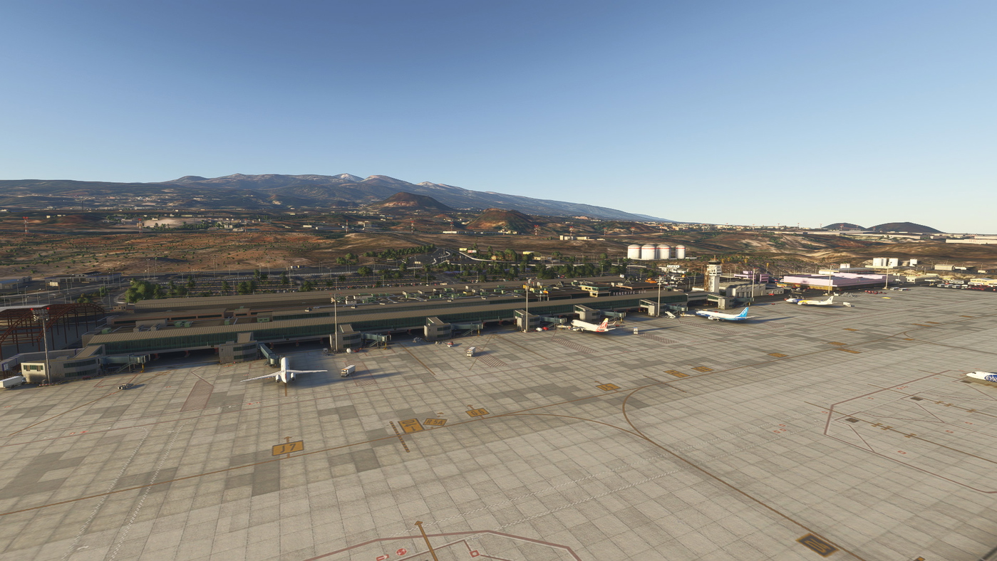 GCTS Tenerife Sur | 2025 のために Microsoft Flight Simulator | MSFS