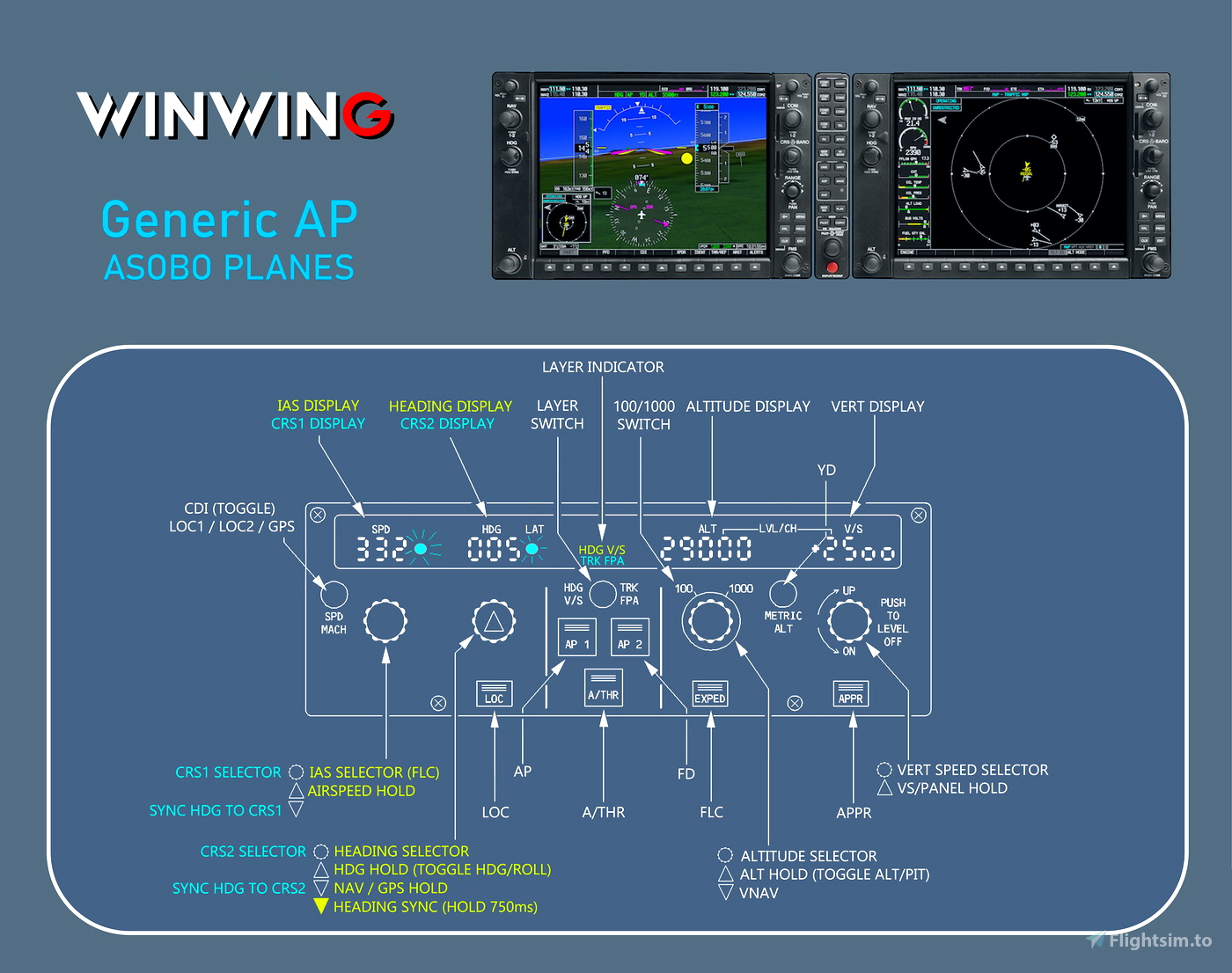 Threads Generic Asobo Planes Winwing Fcu Mobiflight Profile For Microsoft Flight Simulator 