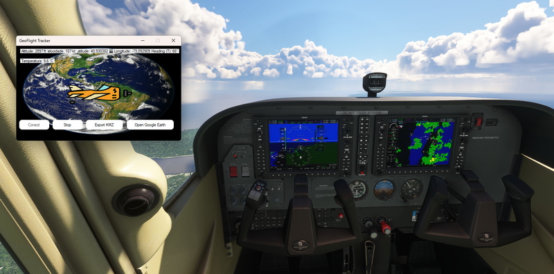 Geo FLIGTH Tracker for Microsoft Flight Simulator | MSFS
