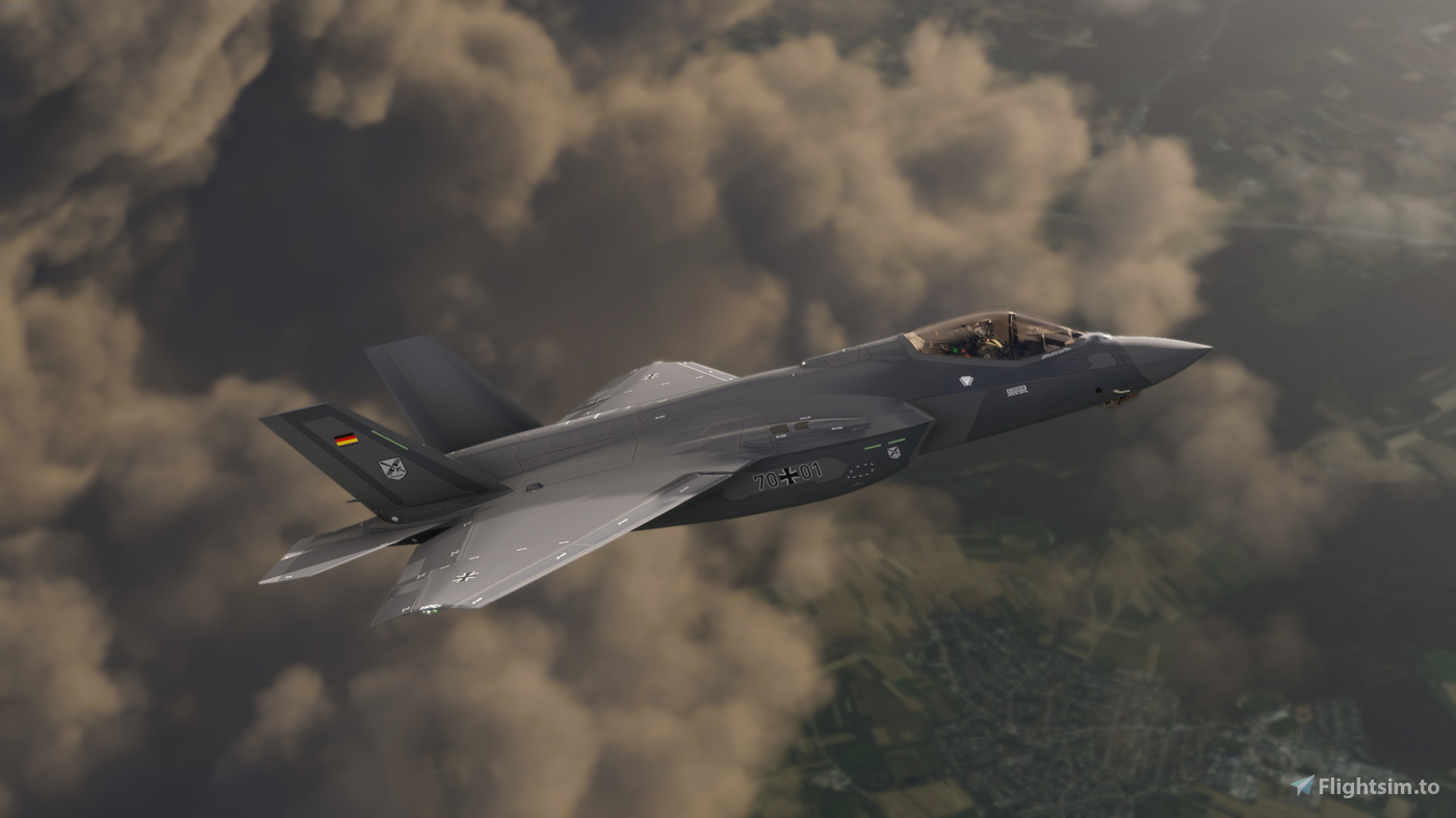 German Air Force (Luftwaffe) | F-35A, F-35B, F-35C Pack for Microsoft ...