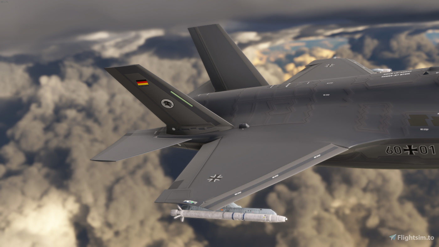 German Air Force (Luftwaffe) | F-35A, F-35B, F-35C Pack for Microsoft ...