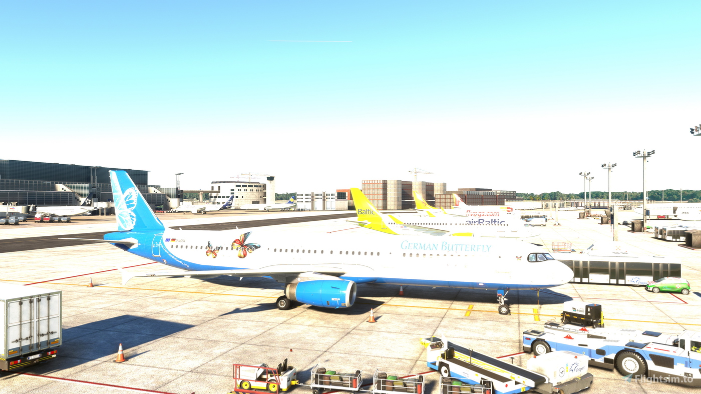 German Butterfly VA A321 IAE for Microsoft Flight Simulator | MSFS