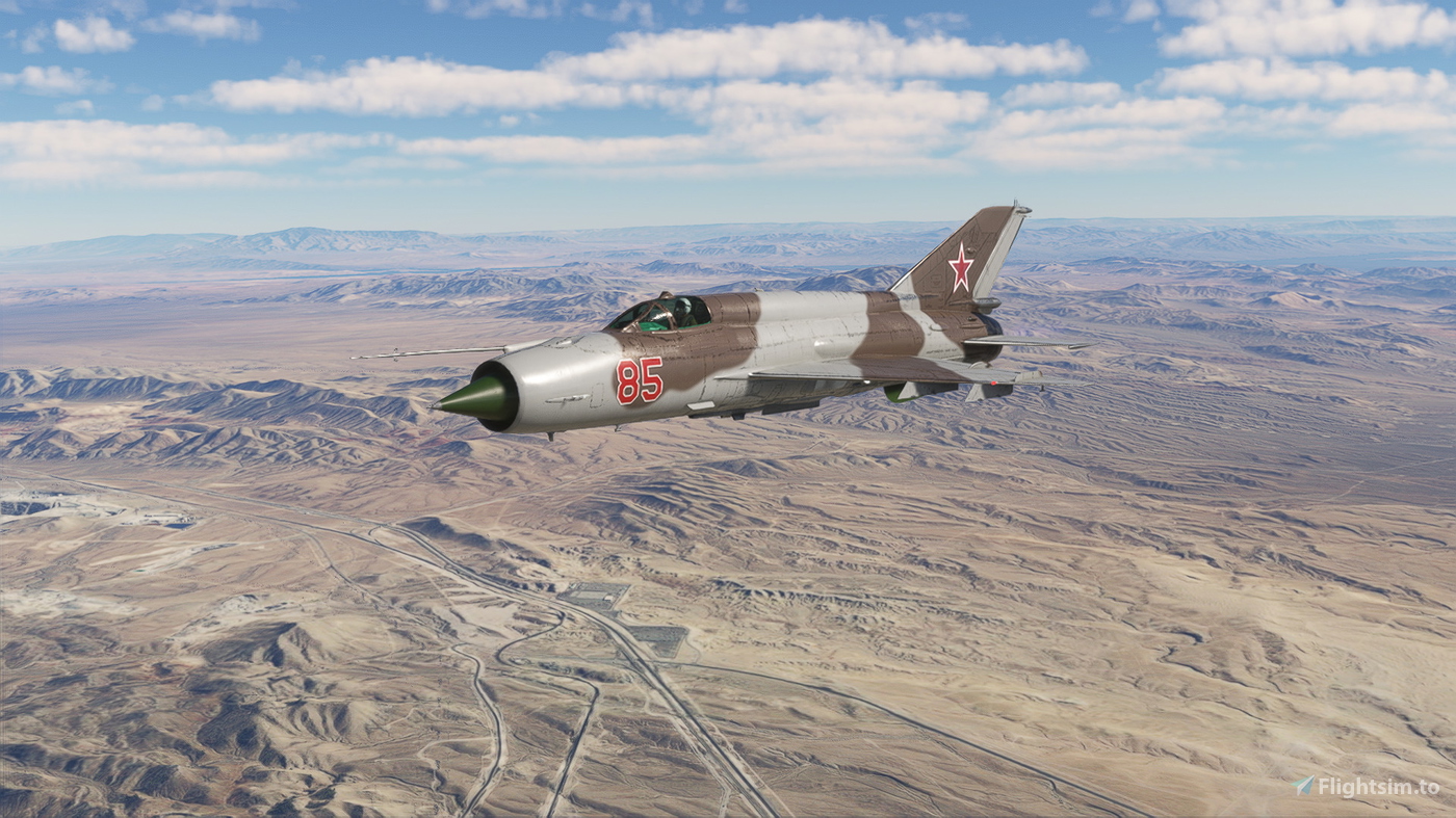 GKS MiG-21Bis "RED 85" (YF-110B), 4477th Test & Evaluation Squadron 对于 ...