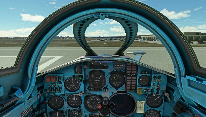 GKS MIG 25 Teal Cockpit for Microsoft Flight Simulator | MSFS