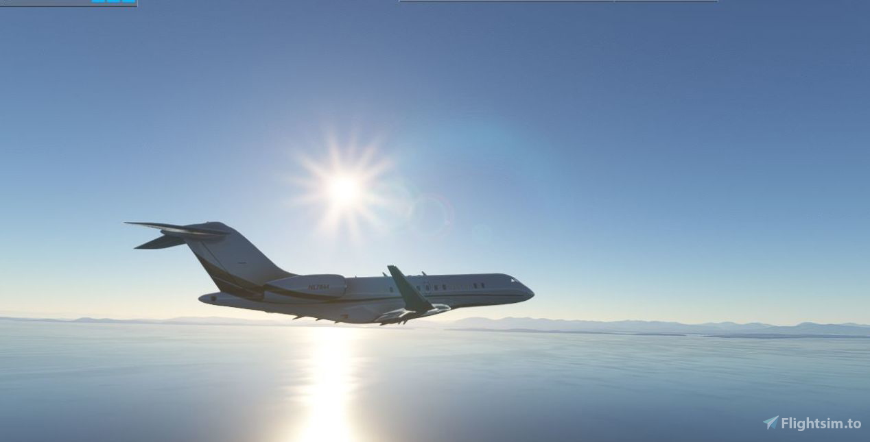 Global 6000 GLO5 livery N301VZ のために Microsoft Flight Simulator | MSFS