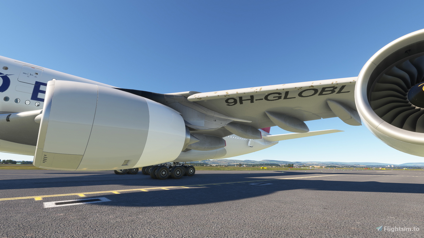 Global Airlines (9H-GLOBL) - FBW A380 [DEVELOPMENT] for Microsoft Flight Simulator | MSFS