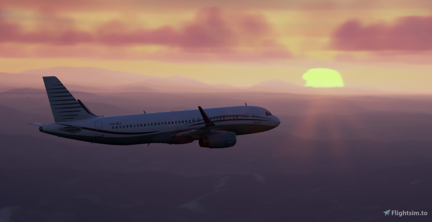 Global Jet Aruba (P4-HSJ) for MSFS2020/24 | Fenix A320 ACJ for ...