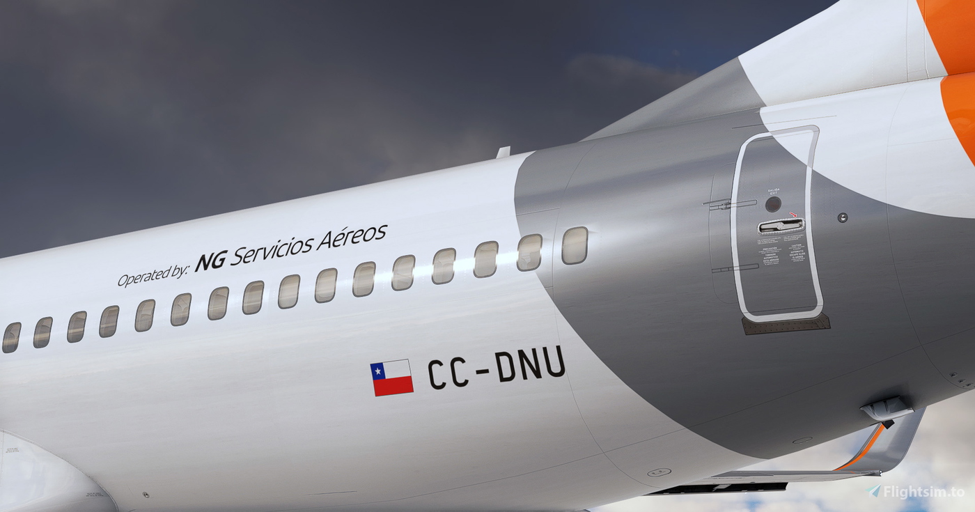 Gol by NG Servicios Aéreos CC-DNU | PMDG 737-800 | 8K for Microsoft ...